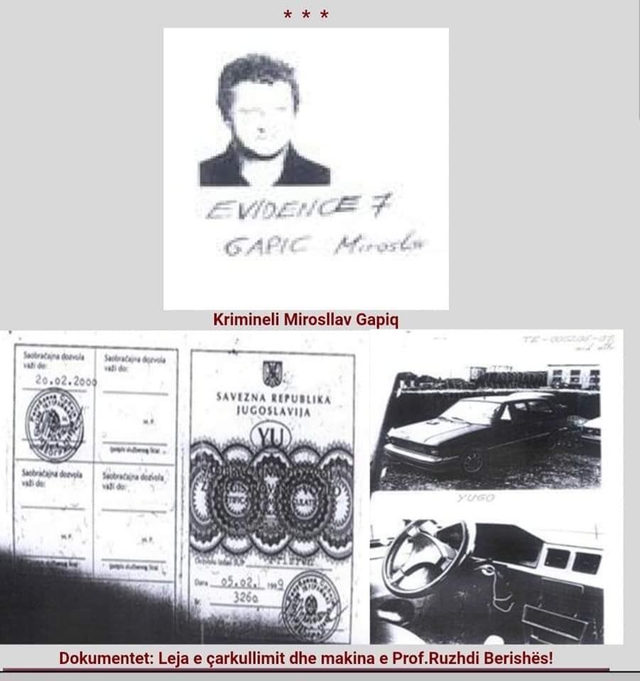 Under what circumstances was Prof. Ruzhdi Berisha massacred by Serbian ...