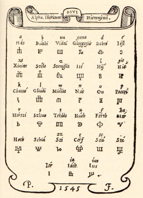The Illyrian Alphabet by Hieronymus – Balkan Academia