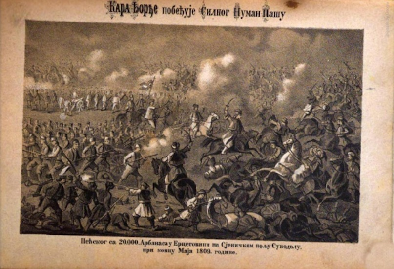 When Karagjorgje fought with 20,000 Albanians in the Battle of Suvodol ...