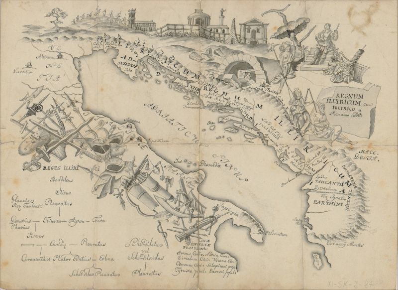 The Krajë region was inhabited by the Illyrian tribe Seleptianet ...