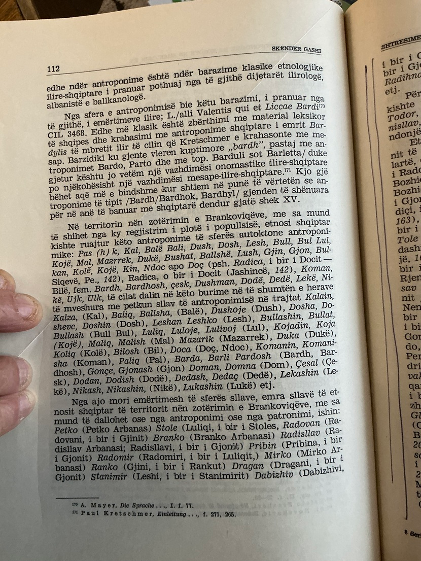 Albanian ethnos and anthroponyms of the Balshaj family – Balkan Academia