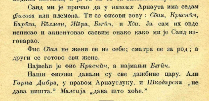 The forgotten Albanian tribes of Barash, Kolmen, Zhera, Bataq and Hdi ...