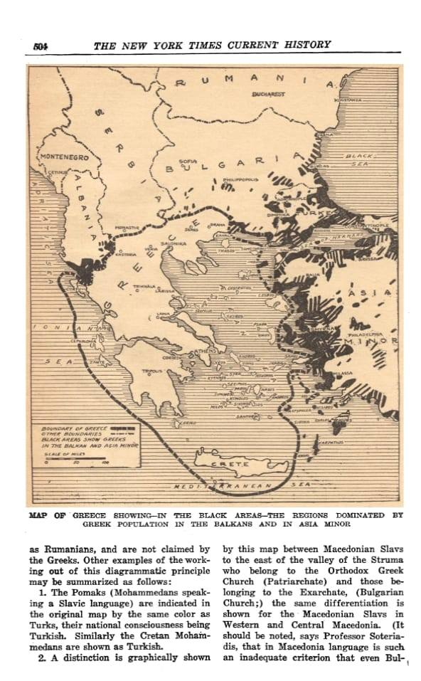Greek map intentionally removes the Albanian and Vlach element – Balkan ...