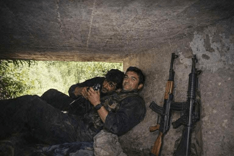 Albanian heroes Binak Vishaj, Burim Mustafaj, Shpend MAlaj, Florim ...