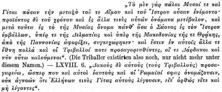 Triballi in Ancient Sources and Historiographic Misinterpretations ...